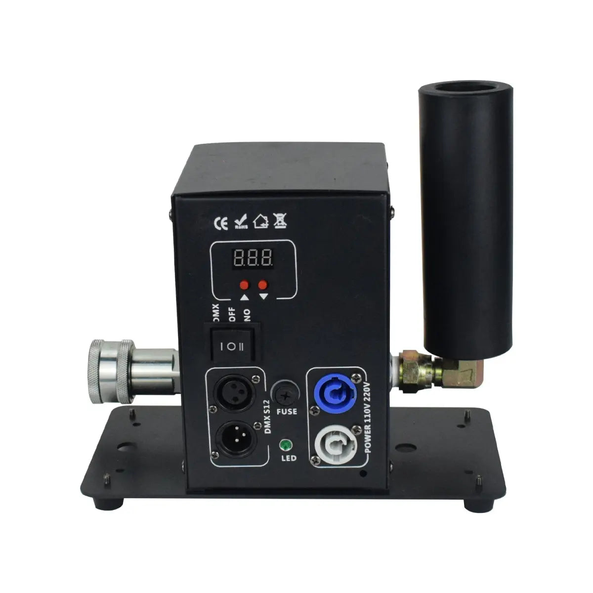 SurgeFX Vortex Single Side Pipe CO2 Jet | Stage Cryo Cannon FX